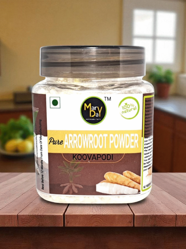 Buy Kerala Spices - Pure Arrowroot Powder - Koovapodi